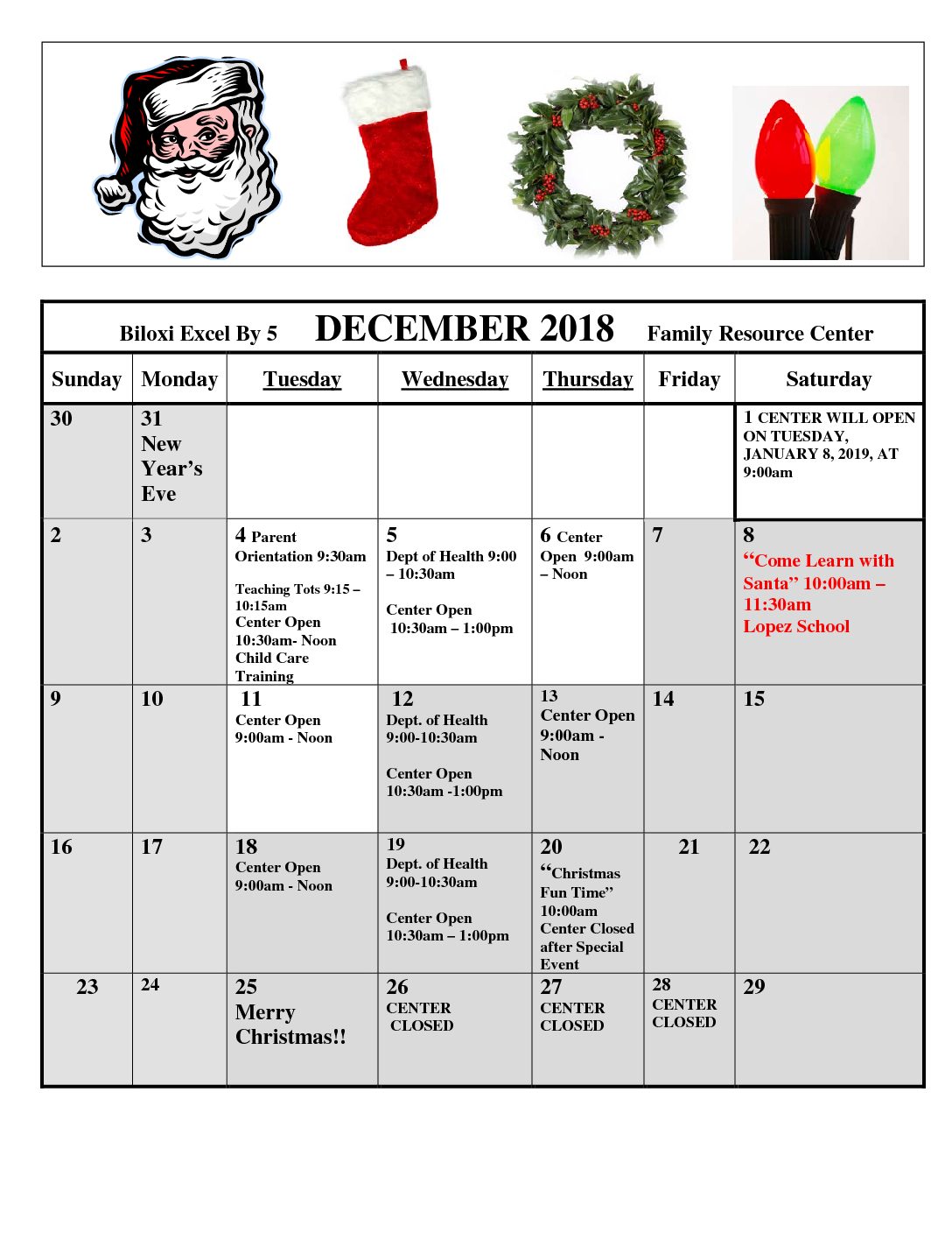 Calendar