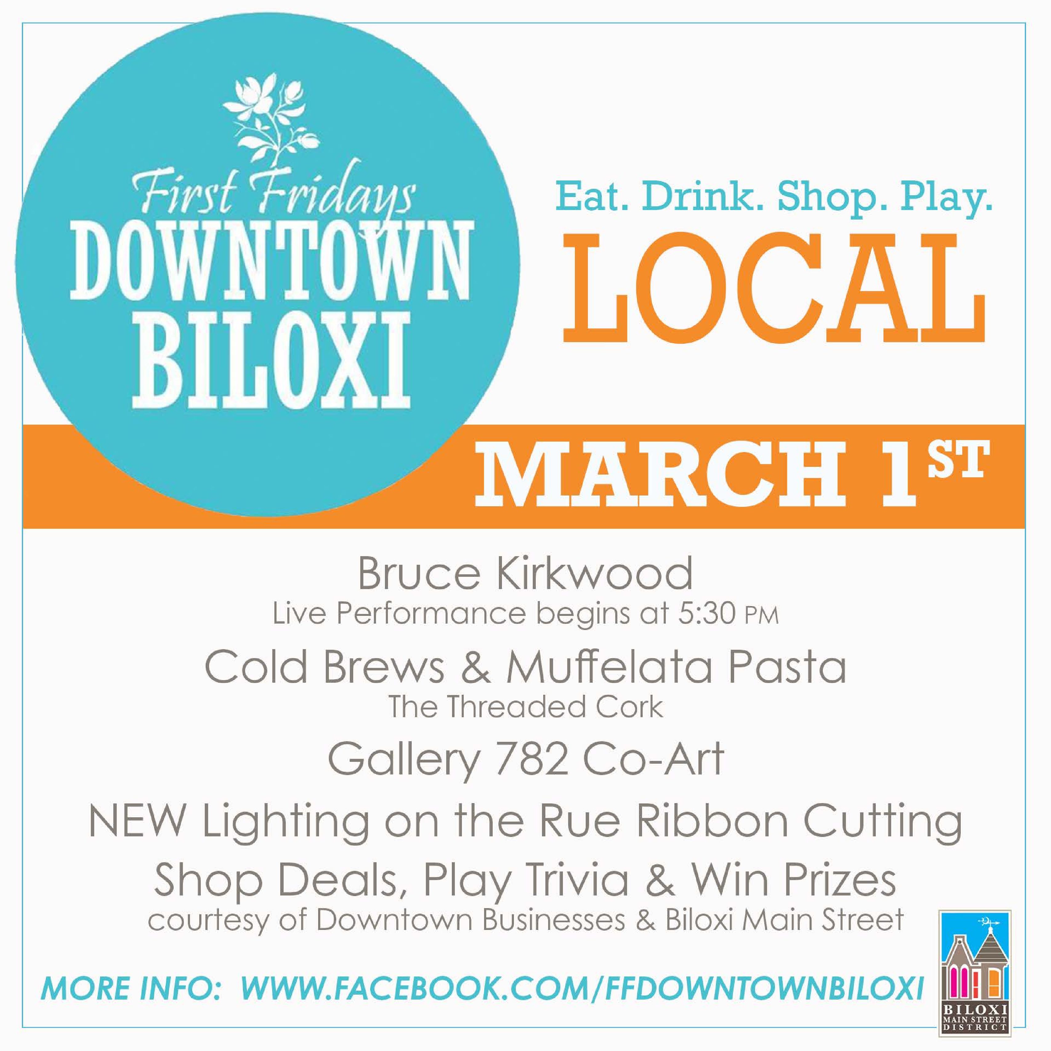 See the First Friday flyer