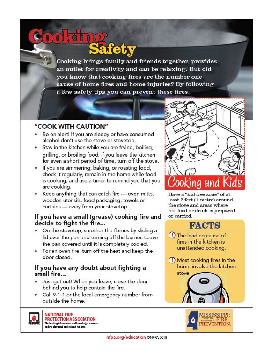 Fire Cooking Safety 2019