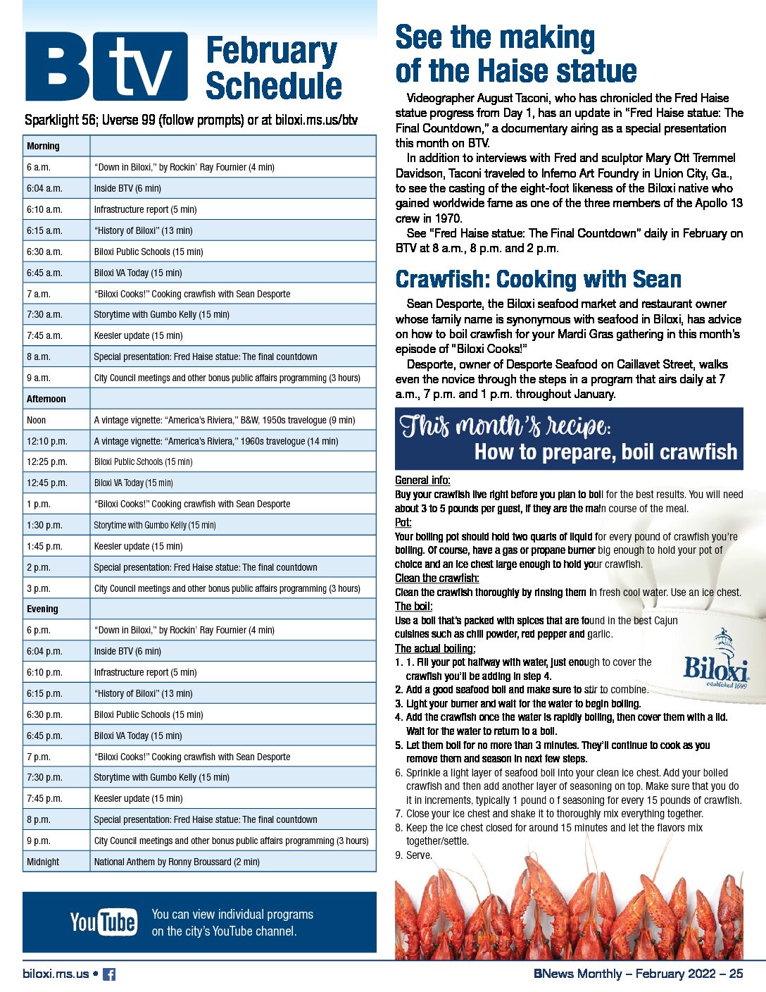 BTV Schedule February2022