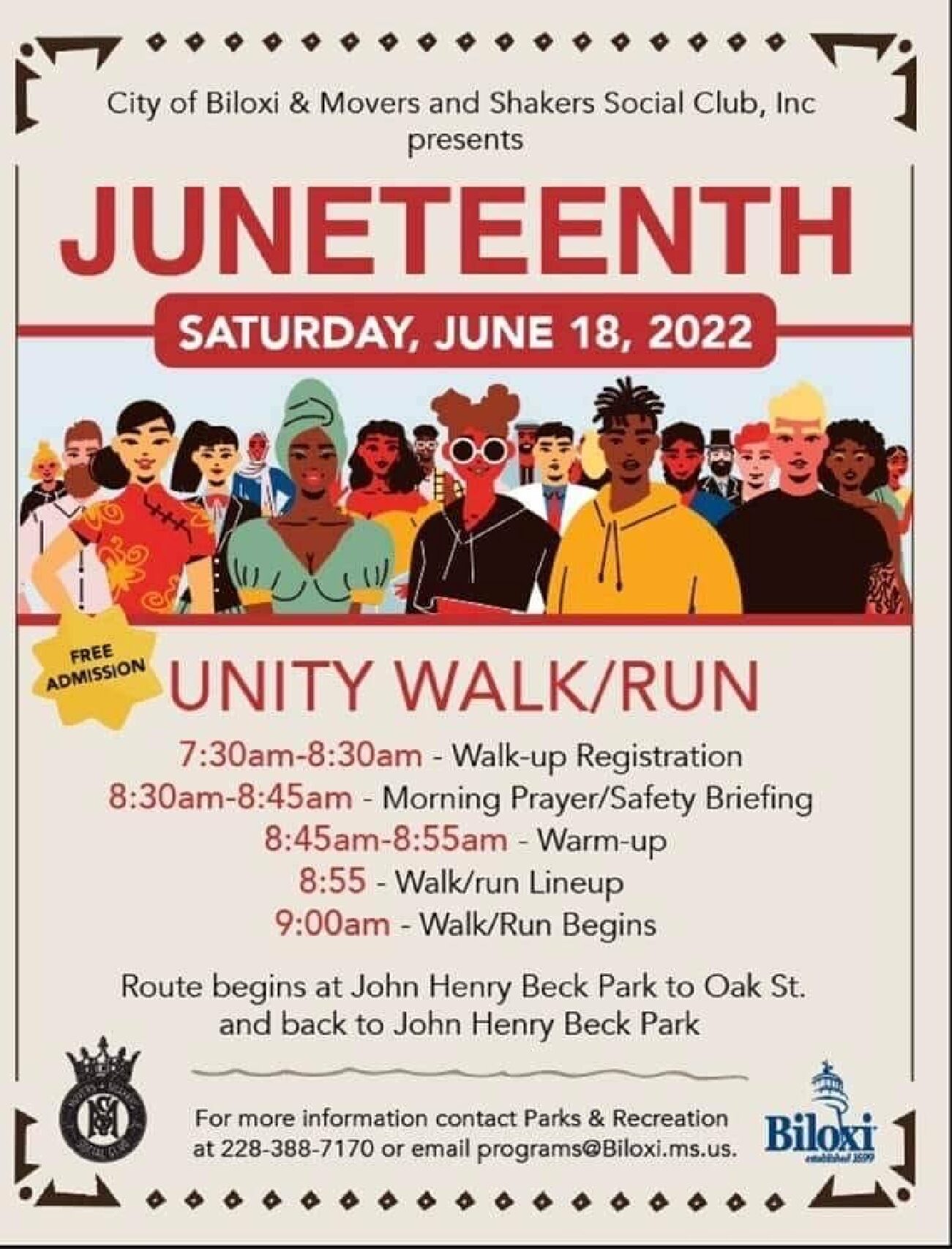 Juneteenth walk