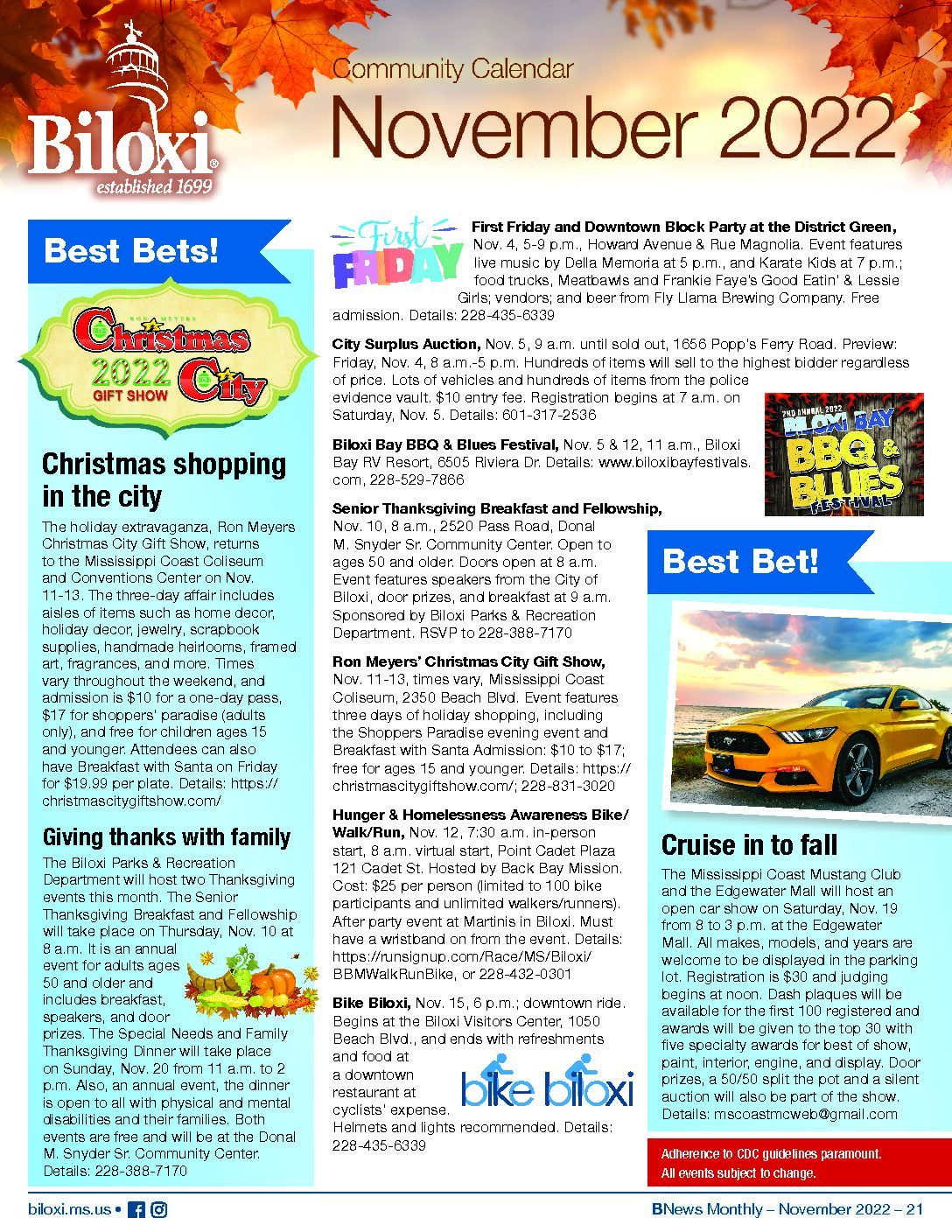 November calendar 2022 revised