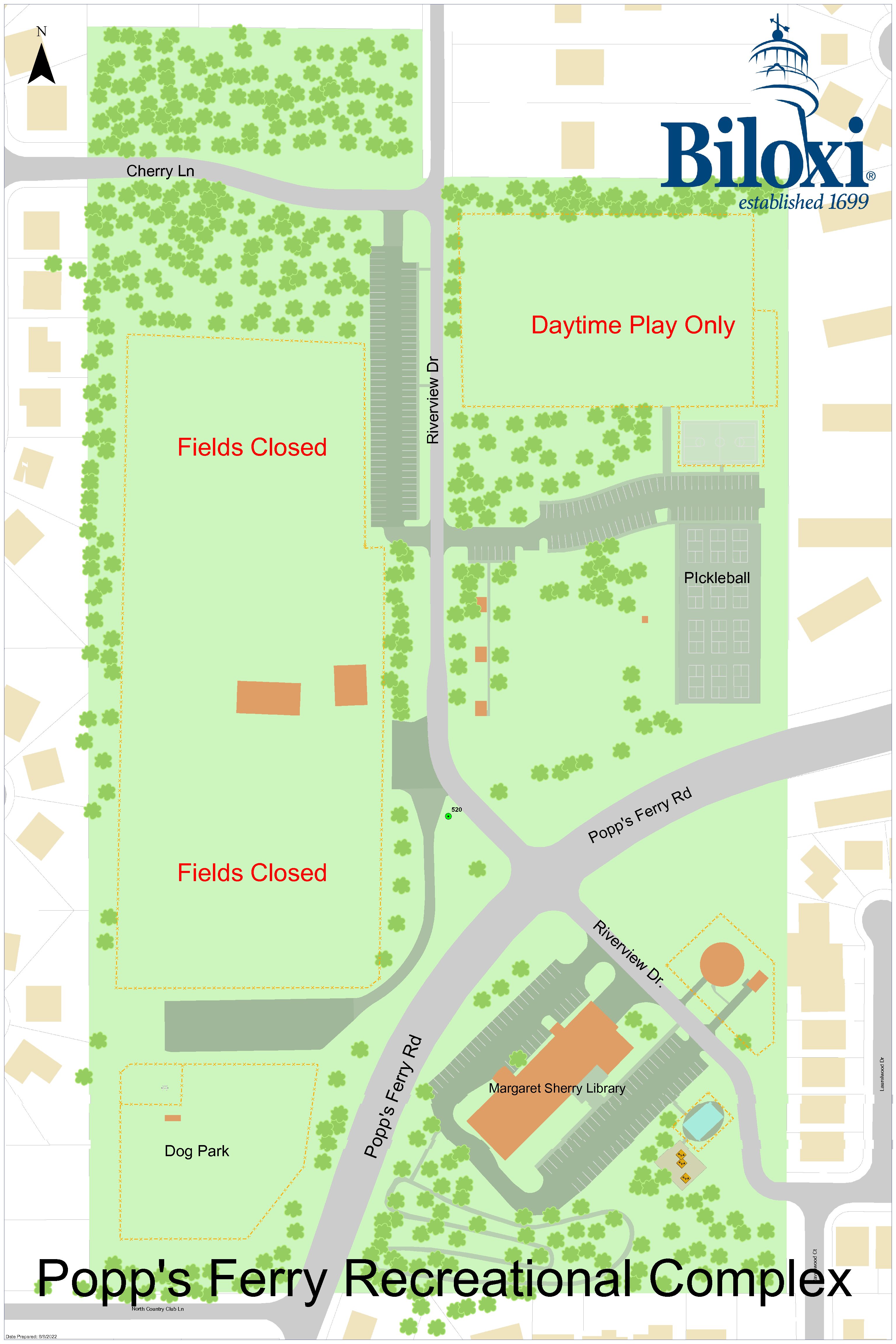 Popps Ferry Rec Complex closures