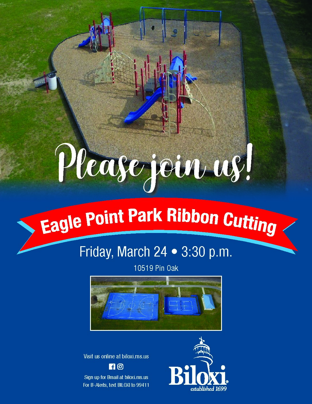 Eagle Point Park Ribbon Cutting Flyer
