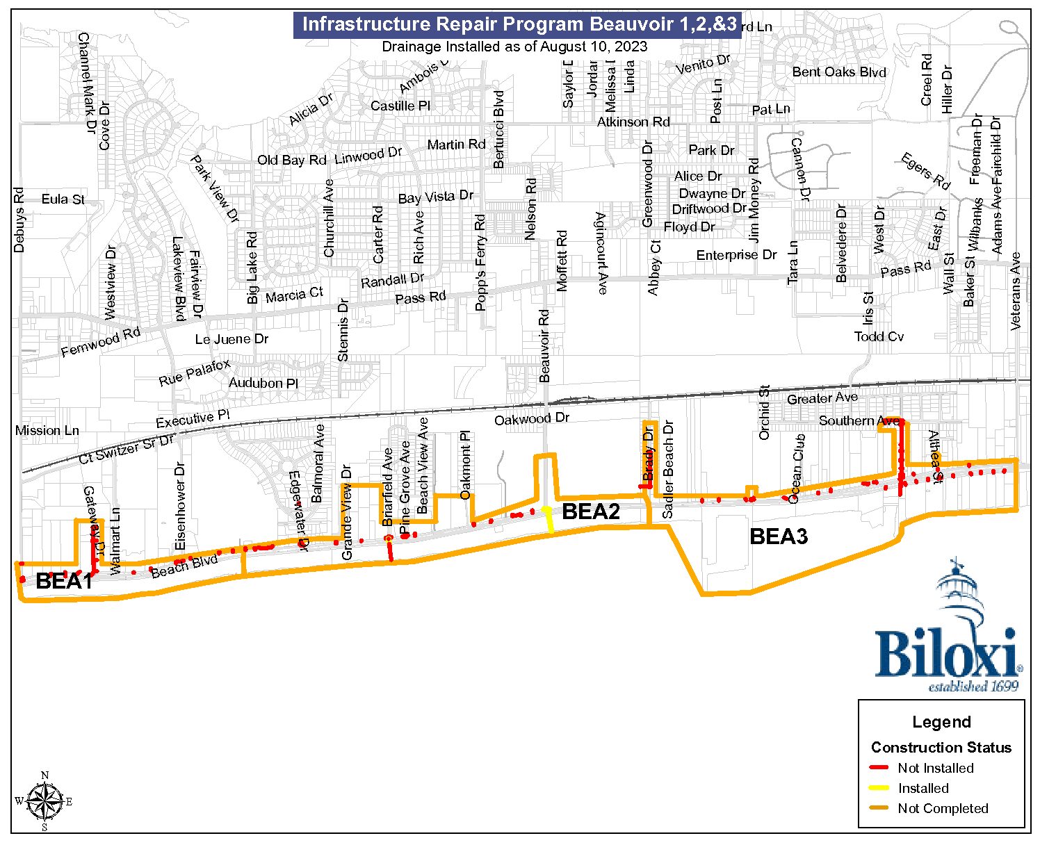 September infrastructure maps