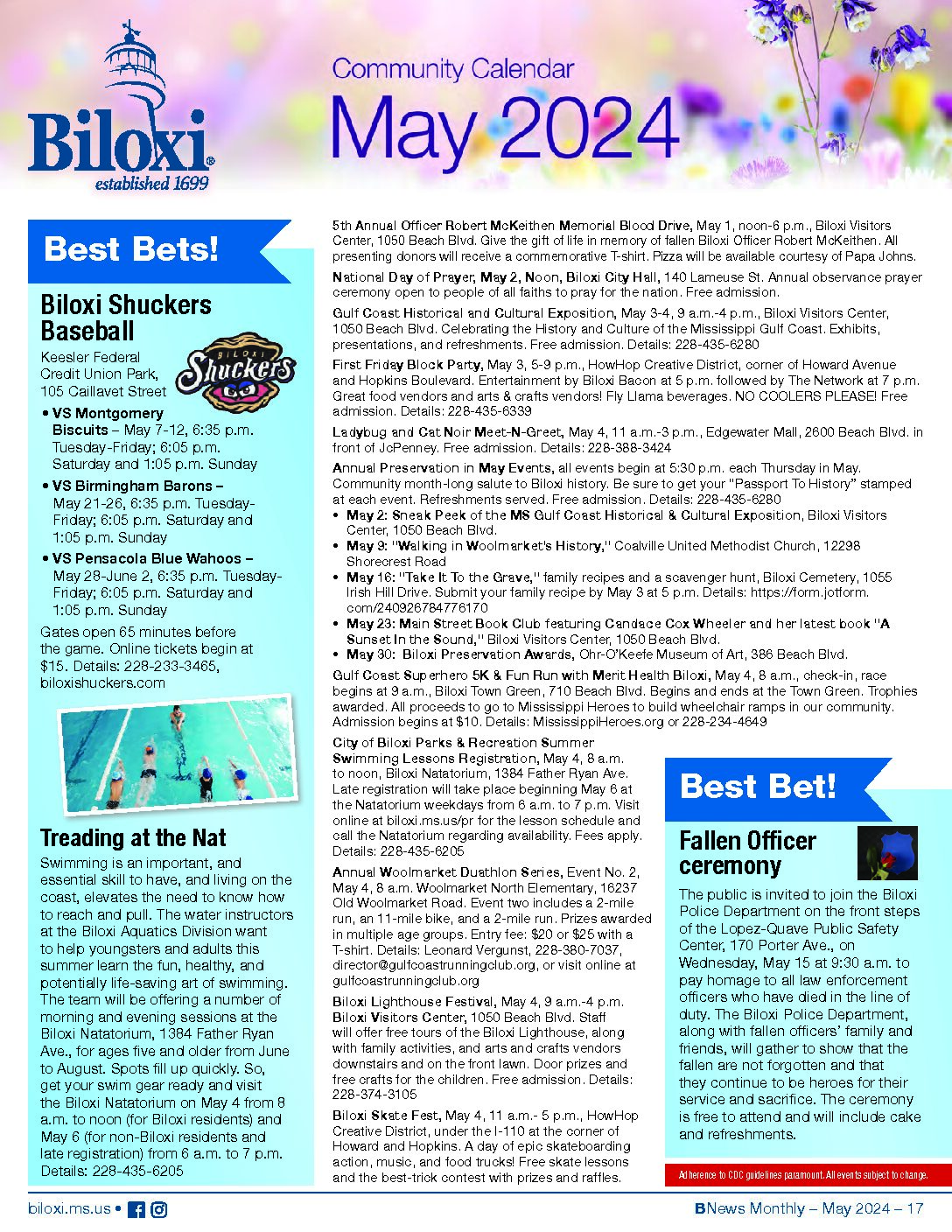 May 2024 Community Calendar