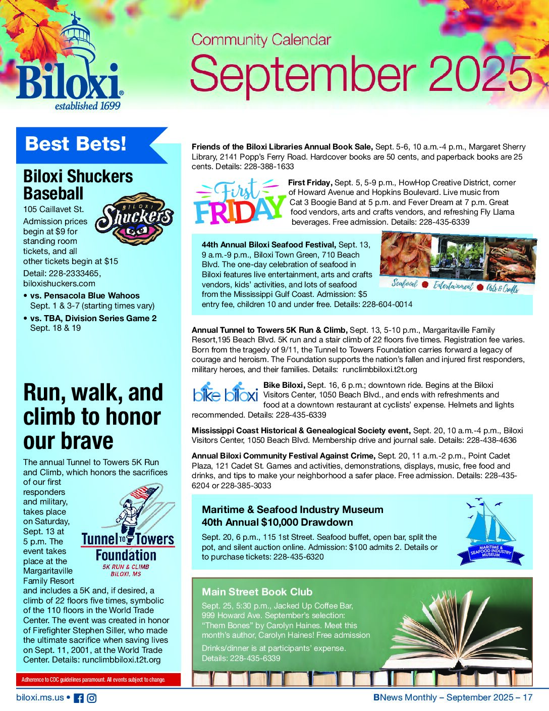 Sept calendar